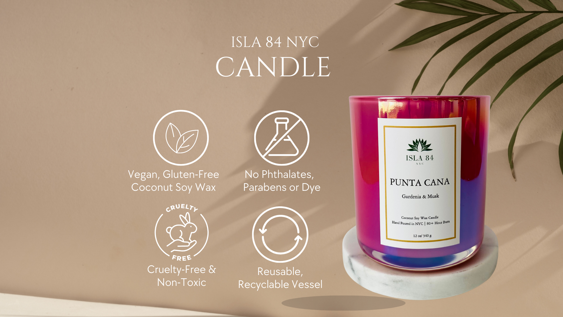 Luxury Candles Inspired by the Dominican Republic – Isla84 NYC